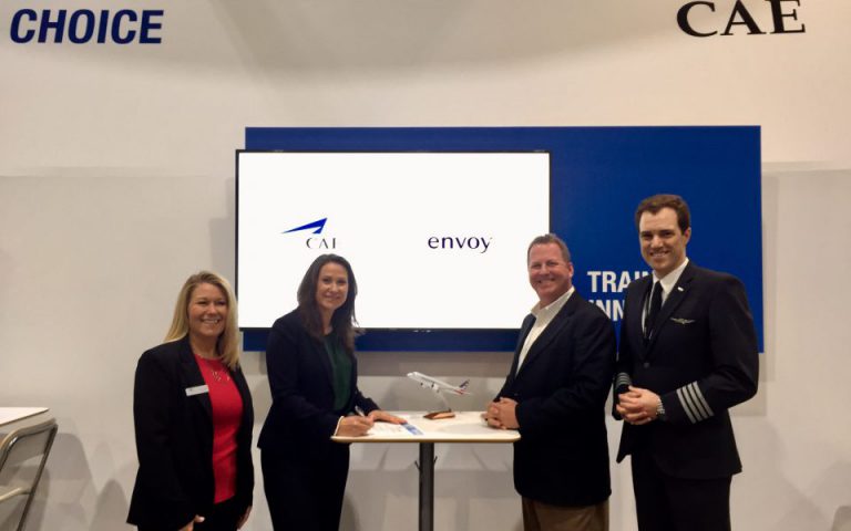 Envoy Signs CAE as Official Cadet Program Partner – Envoy Air